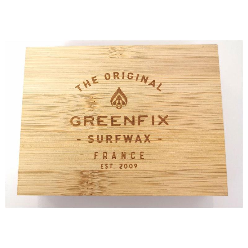 Wax Greenfix Boîte à Wax Bamboo - Été 2024 | Glisse-proshop