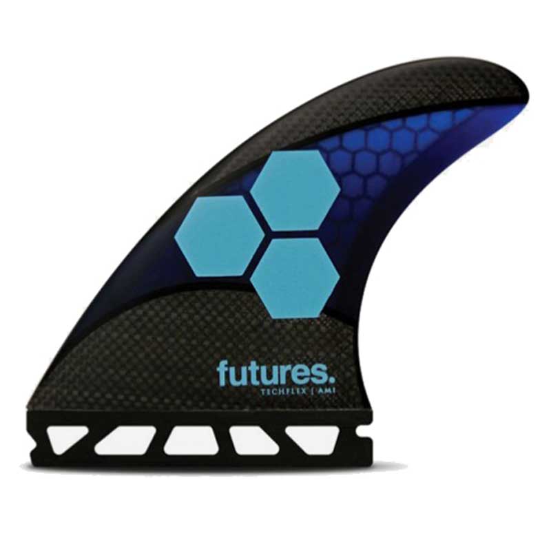 Ailerons Surf Futures Fins - AM1 Techflex Blue - Été 2024 | Glisse-proshop