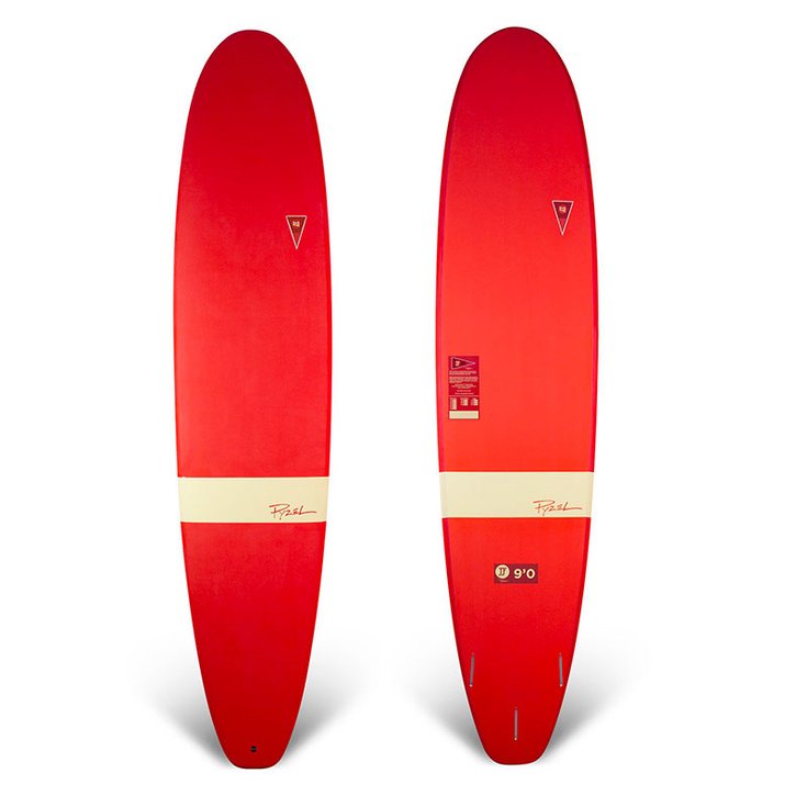 Board de Surf Jjf JJF by Pyzel Log - Red - Été 2024 | Glisse-proshop