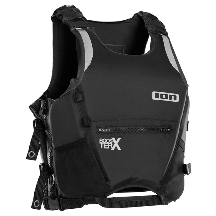 Gilet de flottaison Ion Booster X Vest - Black - Eté 2023 | Glisse-proshop