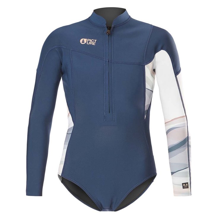 Shorty Picture Meta 2/2 LS Front Zip Mirage - Eté 2023 | Glisse-proshop