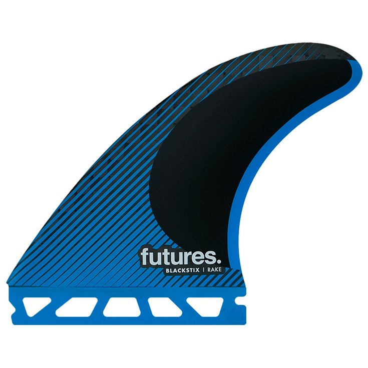 Ailerons Surf Futures Fins R6 Thruster Blackstix Blue - Été 2025 ...