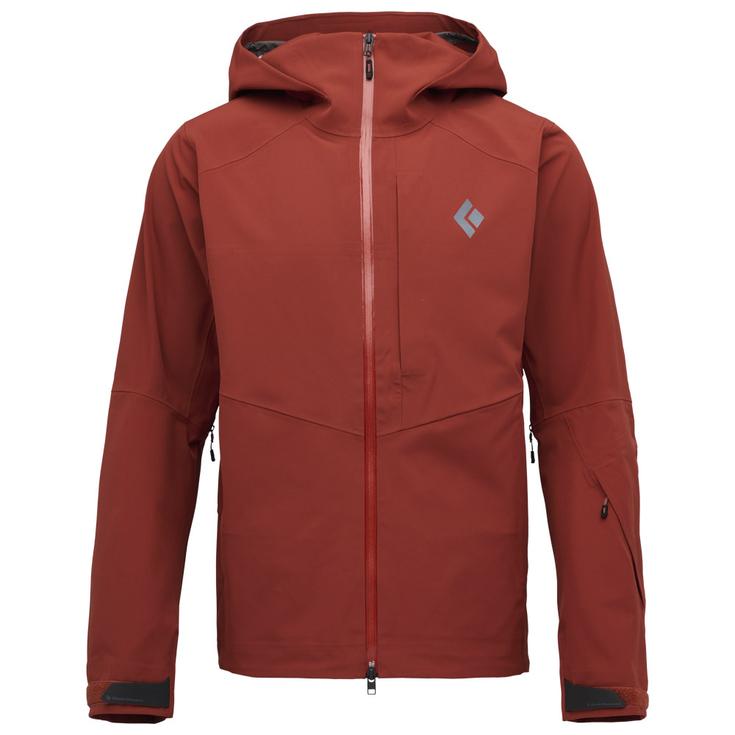 Blouson Ski Black Diamond M Recon Stretch Shell Iron Red - Hiver 2026 ...